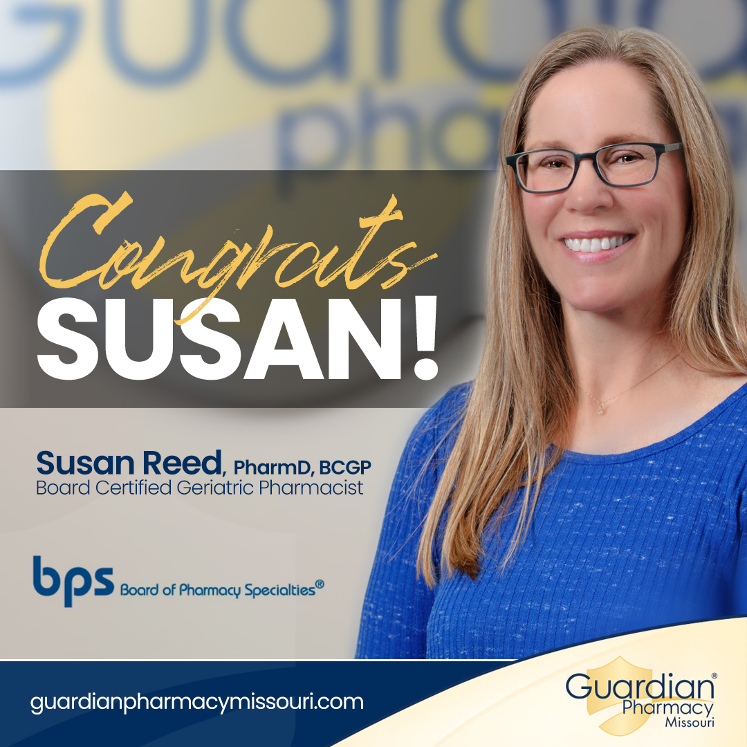 Congratulations to Susan Reed on Her Board Certification! – Guardian ...